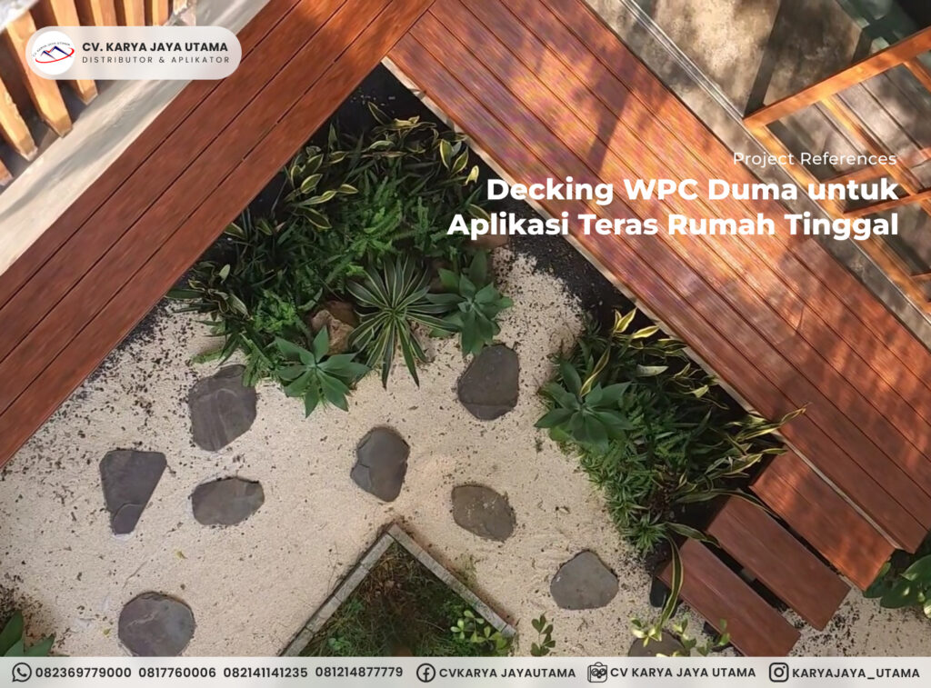 Referensi Proyek: Duma Deck WPC untuk Backyard yang Cozy